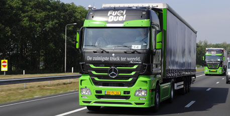 Mercedes-Benz gaat Fuel Duel aan