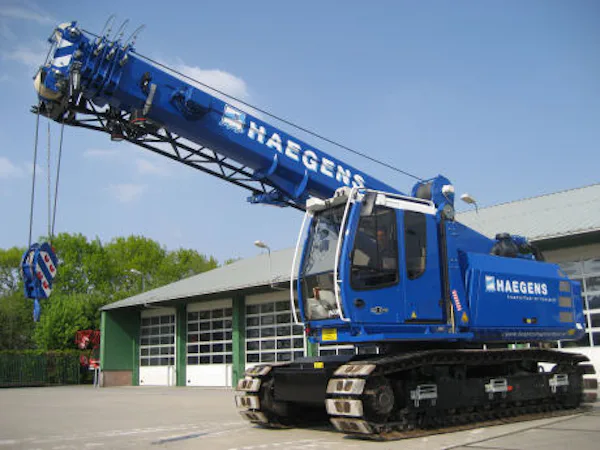 Haegens debuteert met Sennebogen 643 R-HD