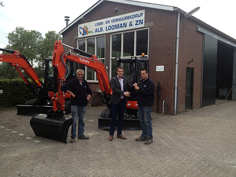 Looman investeert in twee Kubota's