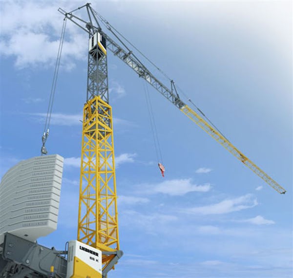 Intermat 2012: Liebherr 65 K snelmontagekraan toont topklasse
