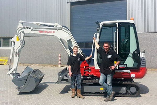 Robert Blom kiest voor Takeuchi
