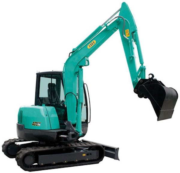 TKD 2012: IHI VX-serie is compleet met komst van de IHI 40VX