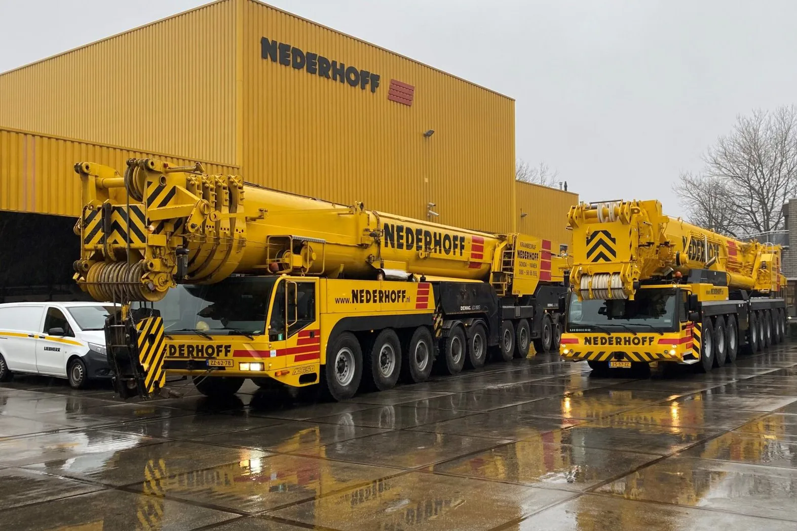 Kraanbedrijf Nederhoff investeert in 700 tons Liebherr LTM 1650-8.1