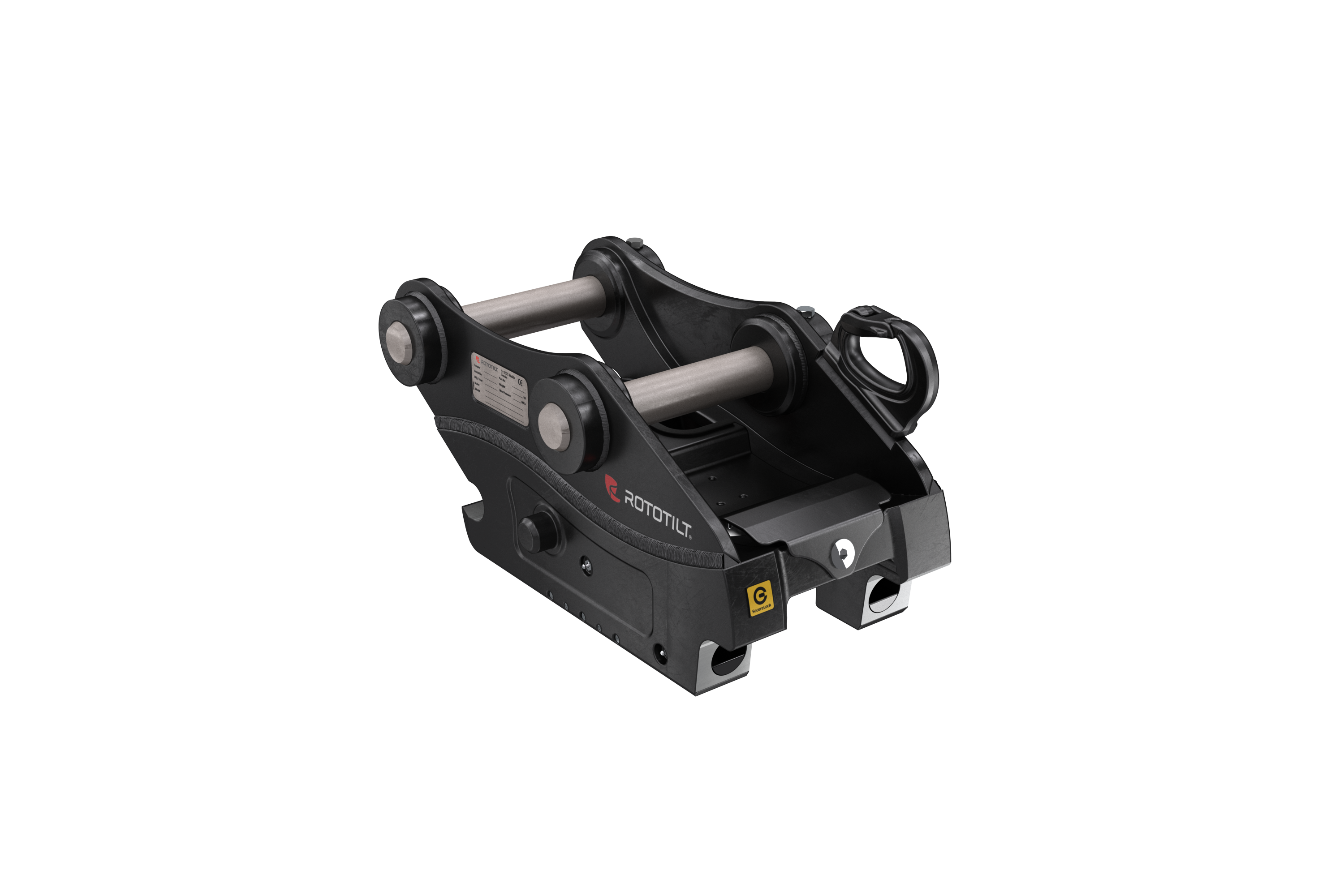 Rototilt QuickChange snelwisselsysteem nu ook voor compact materieel