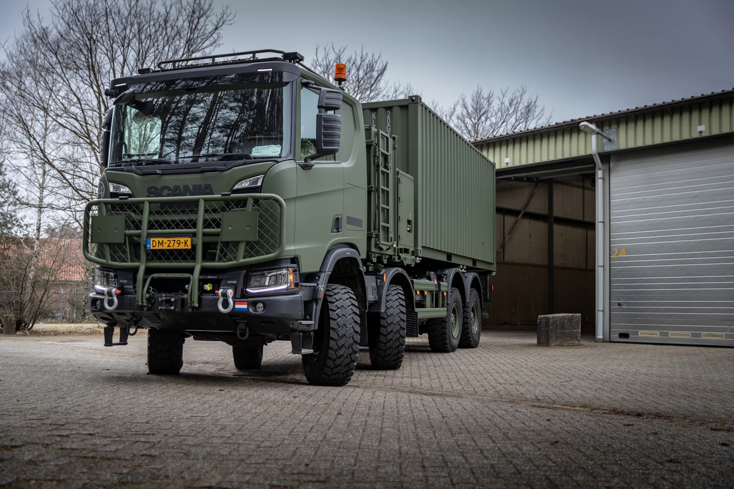 Defensie zet in op Scania Gryphus
