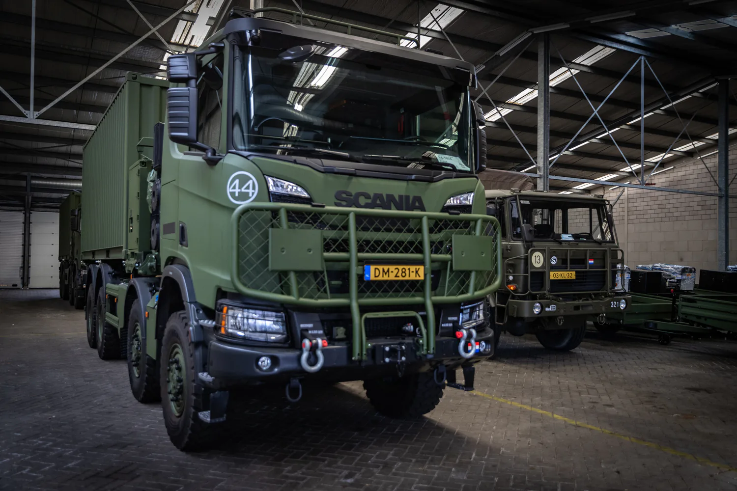Defensie zet in op Scania Gryphus