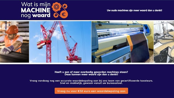 TWA taxeert machines online