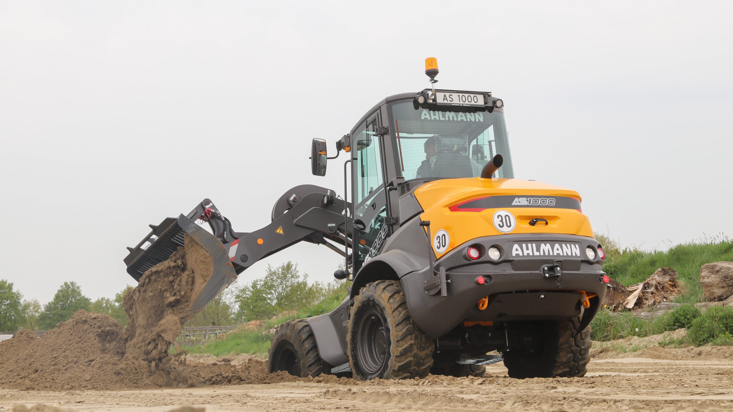 Nieuwe giek voor Ahlmann AS 1000