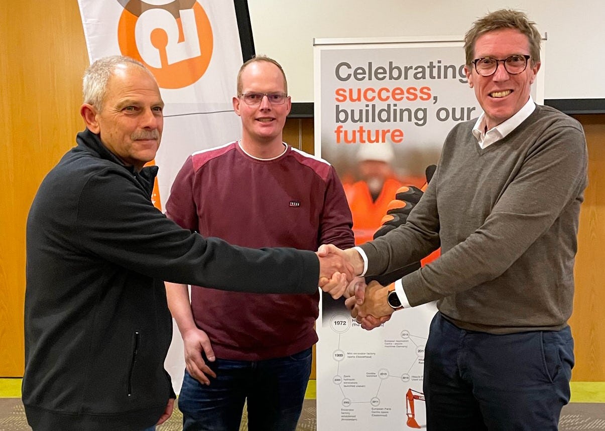 Hitachi Nederland stelt Jaap Knaap aan als dealer voor compact materieel