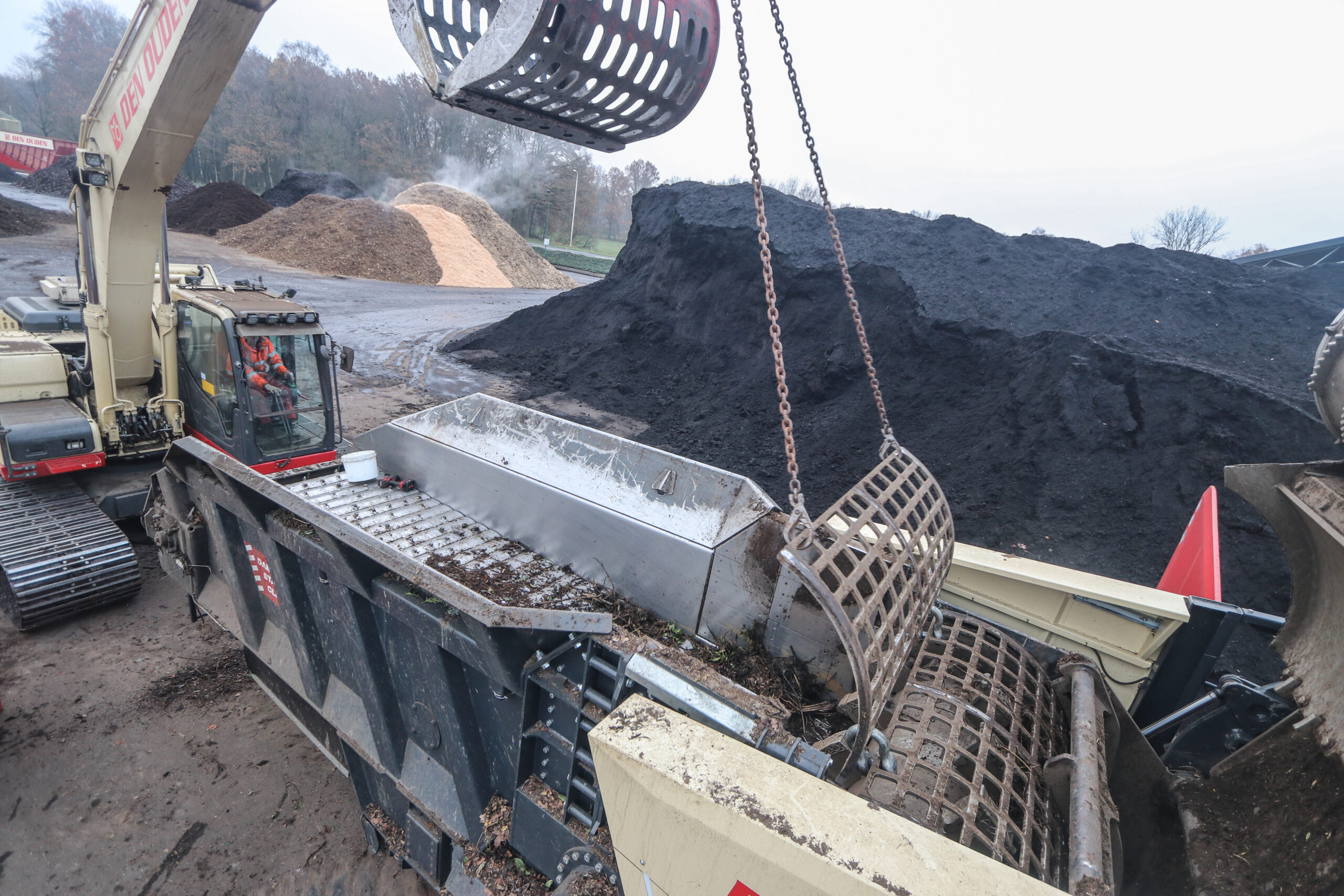 Komptech wil met Lacero-shredder meedoen in de koningsklasse