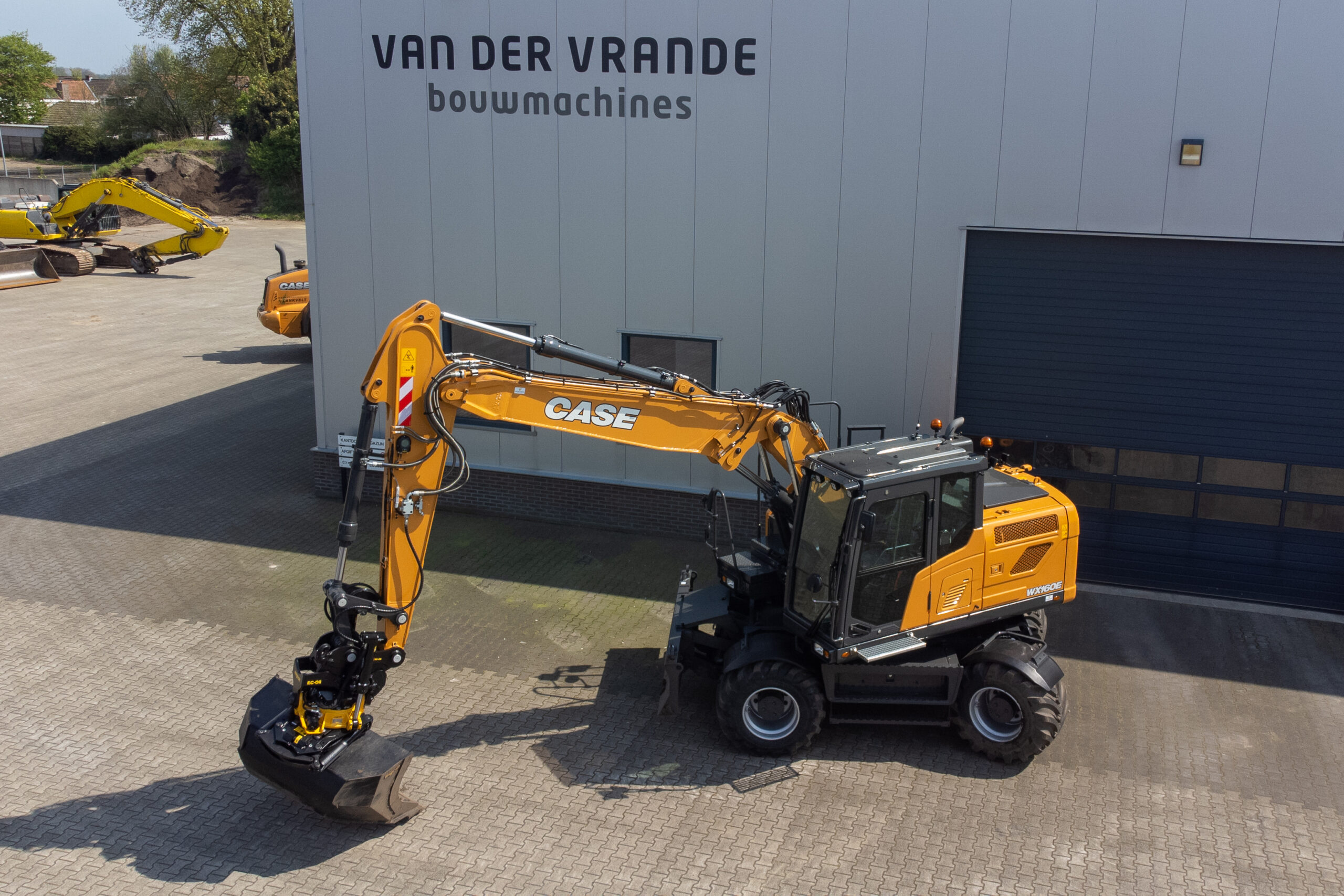 Case presenteert vijf nieuwe mobiele graafmachines