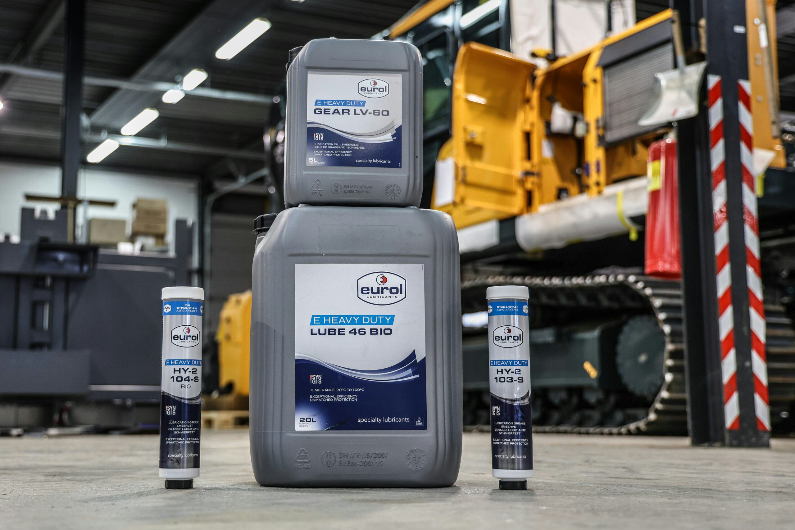 Brabantse olie smeert elektrisch heavy duty materieel