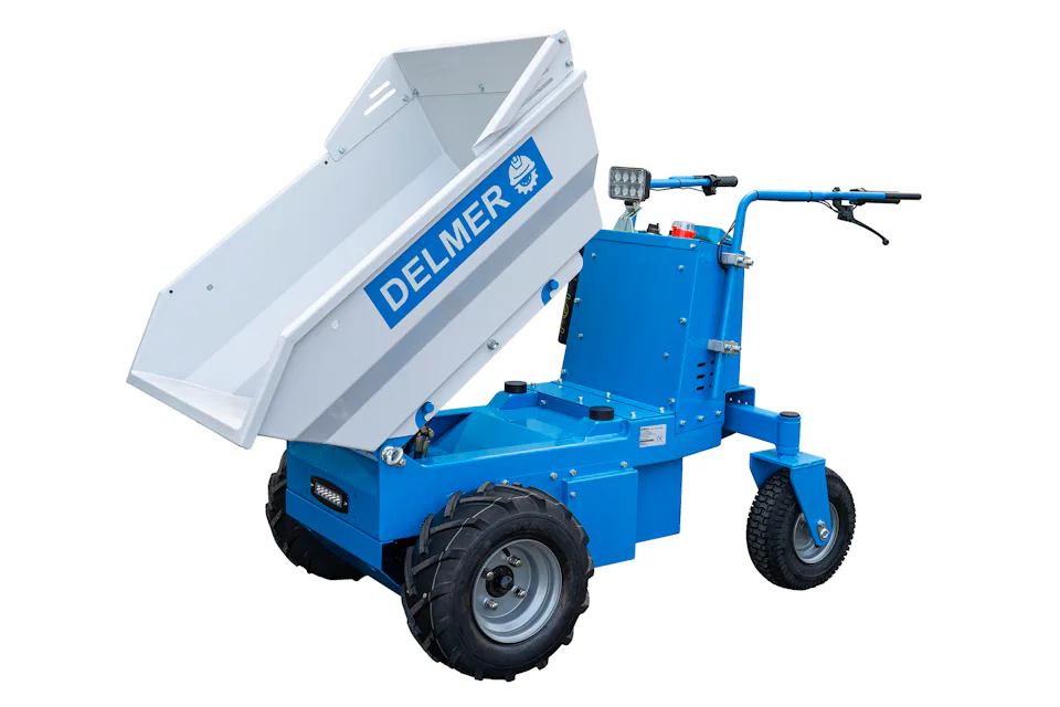 Nieuwe elektrische mini dumpers ontwikkeld in Nederland